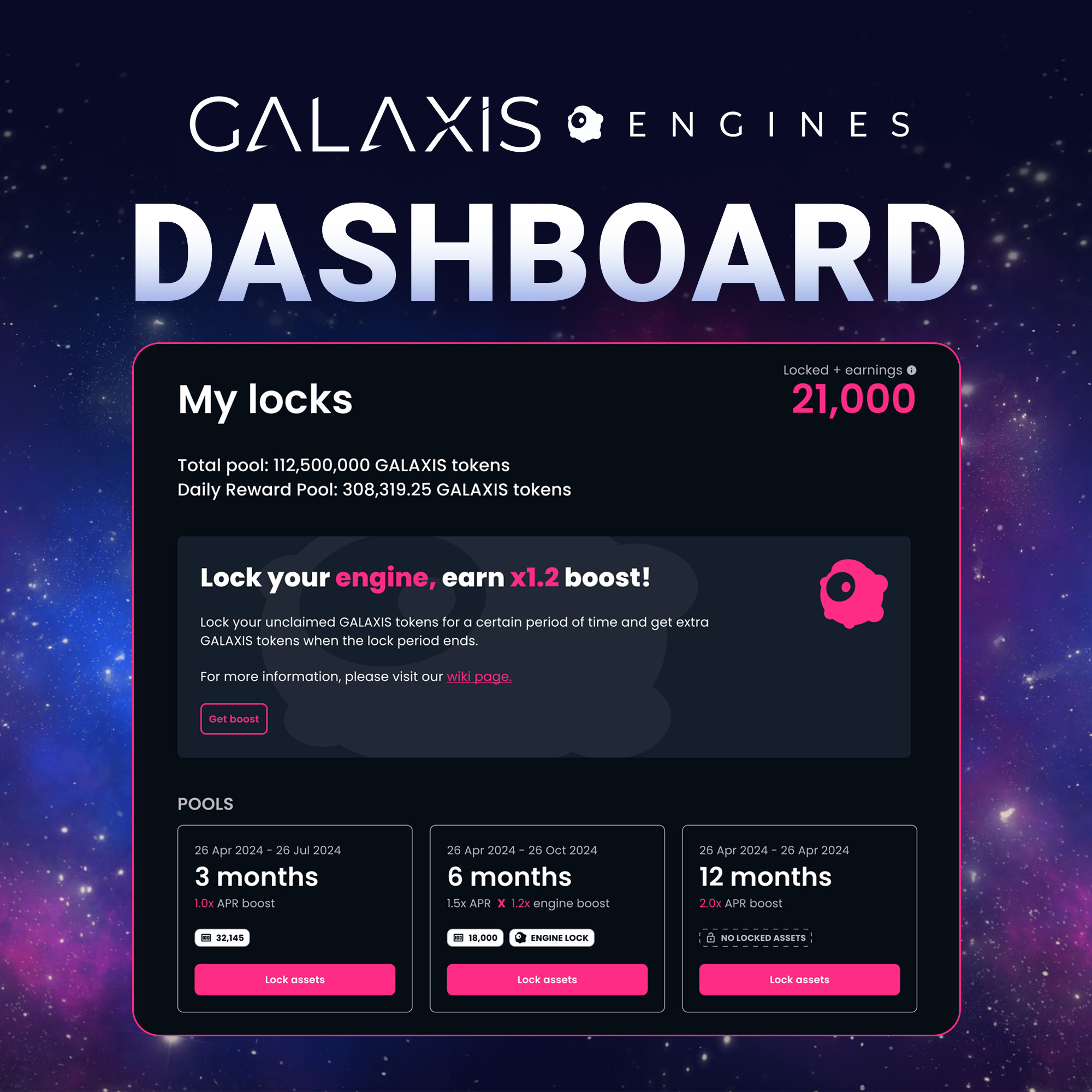 Galaxis Engine Locking Program | Wiki.js